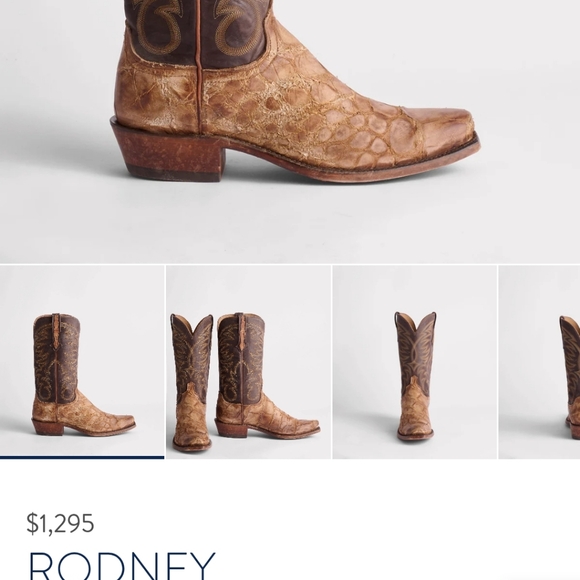 Lucchese | Shoes | Lucchese Rodney Boots | Poshmark